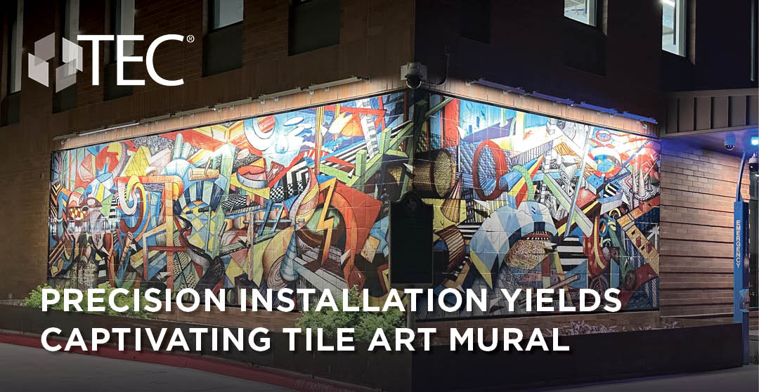 Precision Installation Yields Captivating Tile Art Mural | TEC